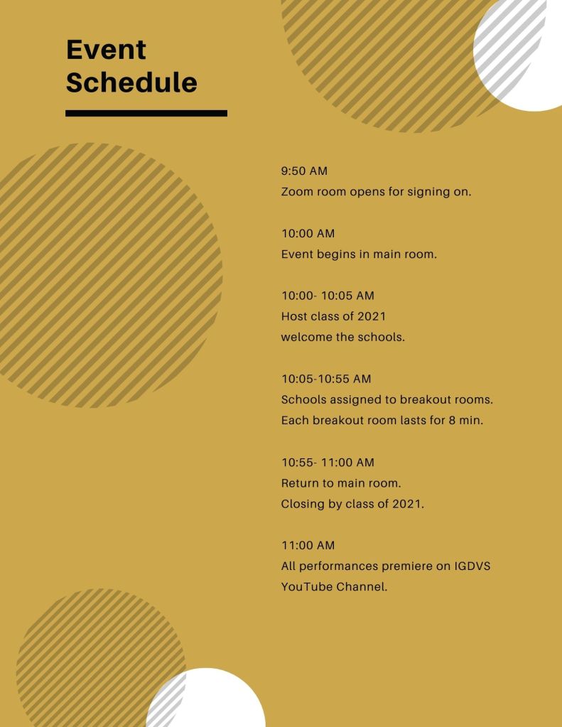 Cherishing Youth Day 2021 Program – Instilling Goodness & Developing ...